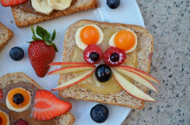 Funny animal toasts | A fun and healthy way to eat | Forest Kids Blog